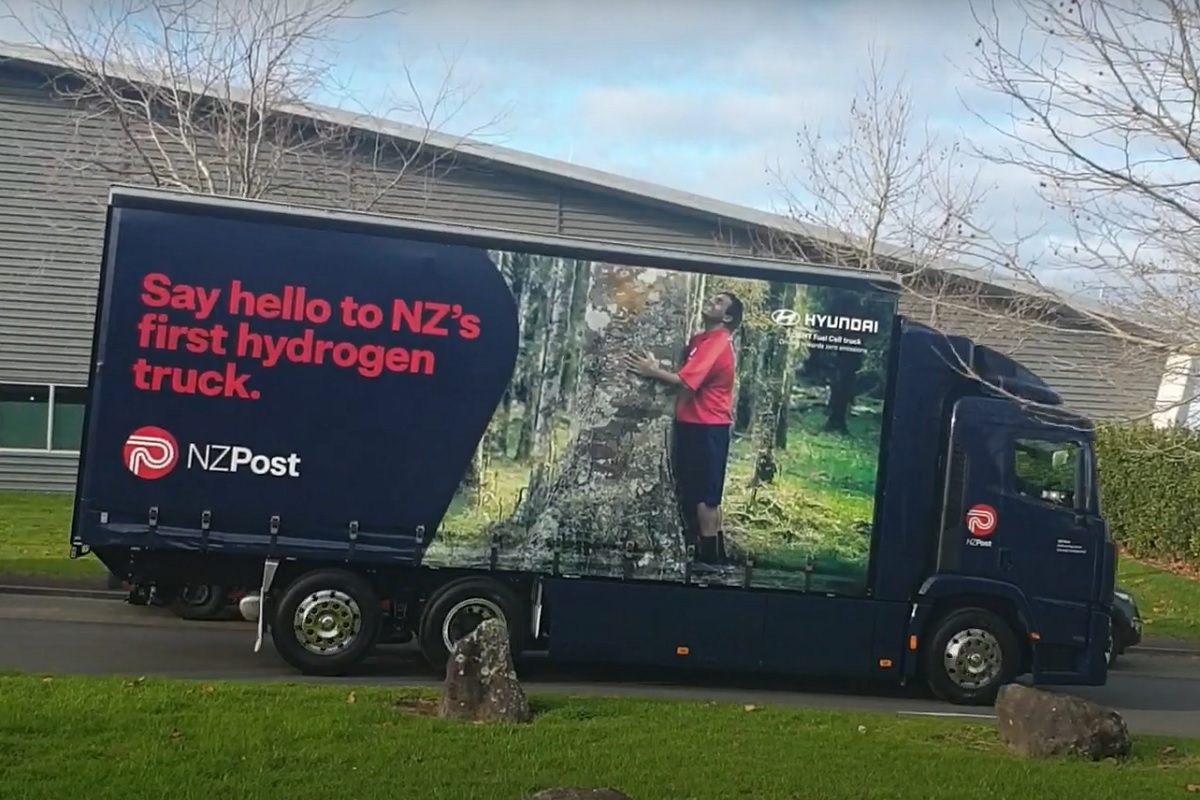 New Zealand Post rolls out hydrogen fuel truck | H2 Energy Group